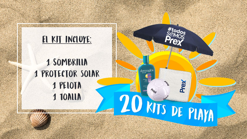 Prex ─ KITS DE PLAYA
